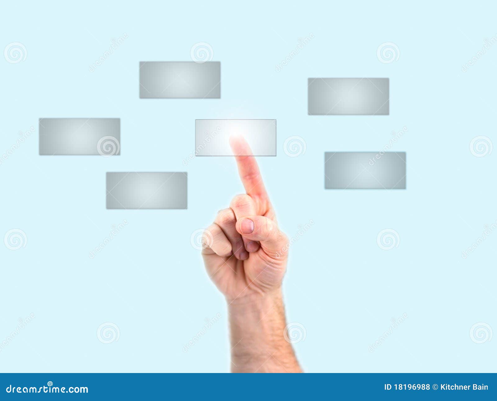 Touch Screen stock photo. Image of receiving, gesture - 18196988
