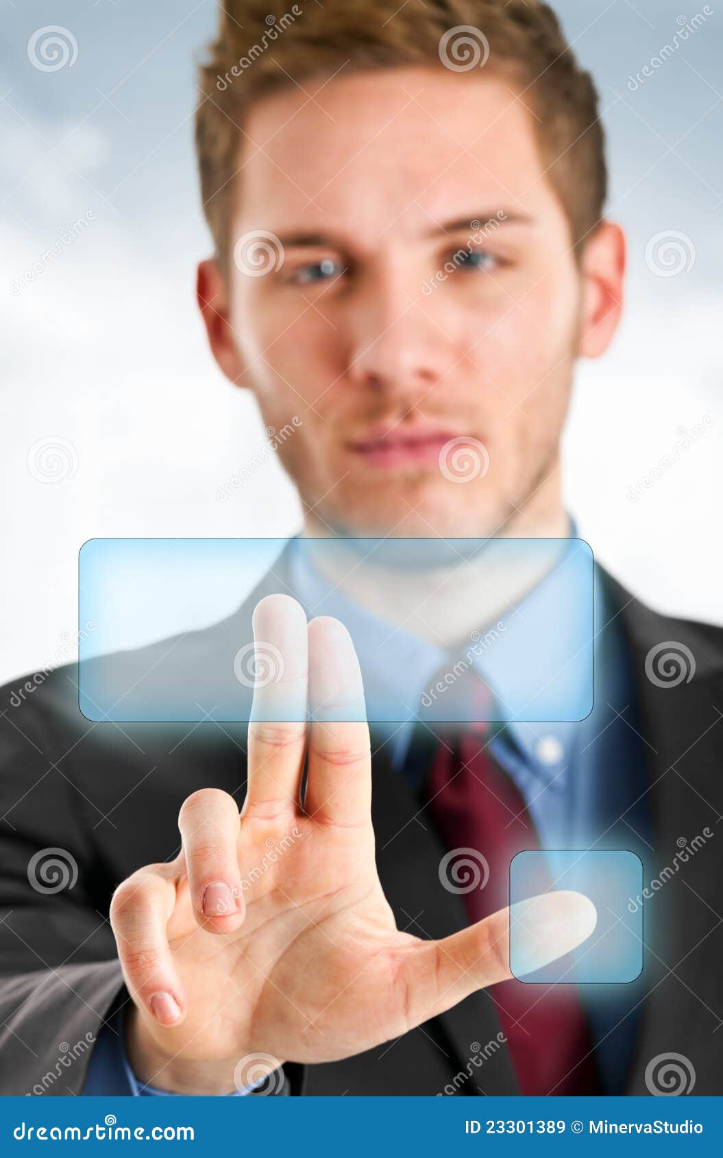 Touch screen stock image. Image of virtual, tech, computer - 23301389