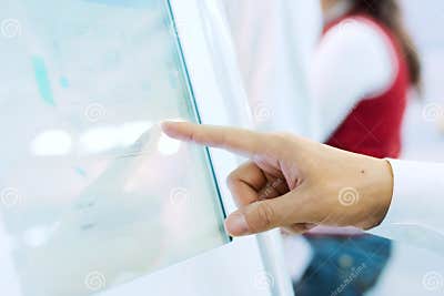 Touch the screen stock image. Image of industry, touch - 3603609