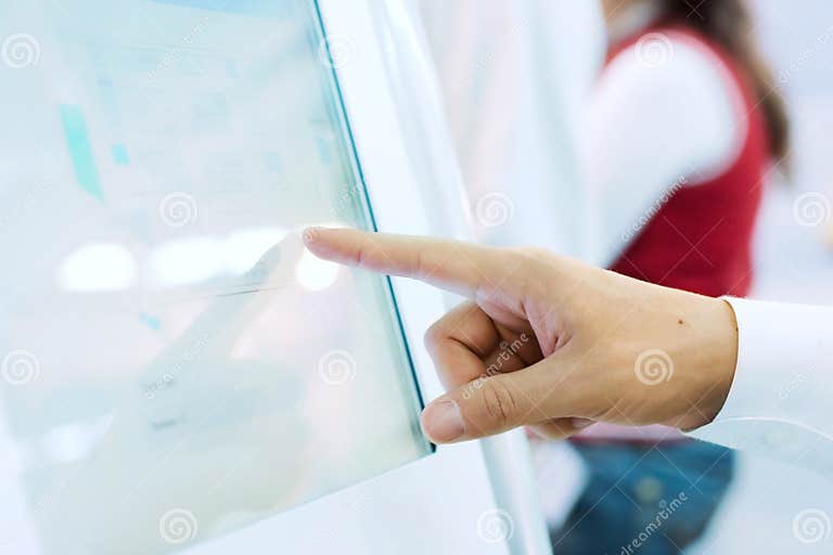 Touch the screen stock image. Image of industry, touch - 3603609