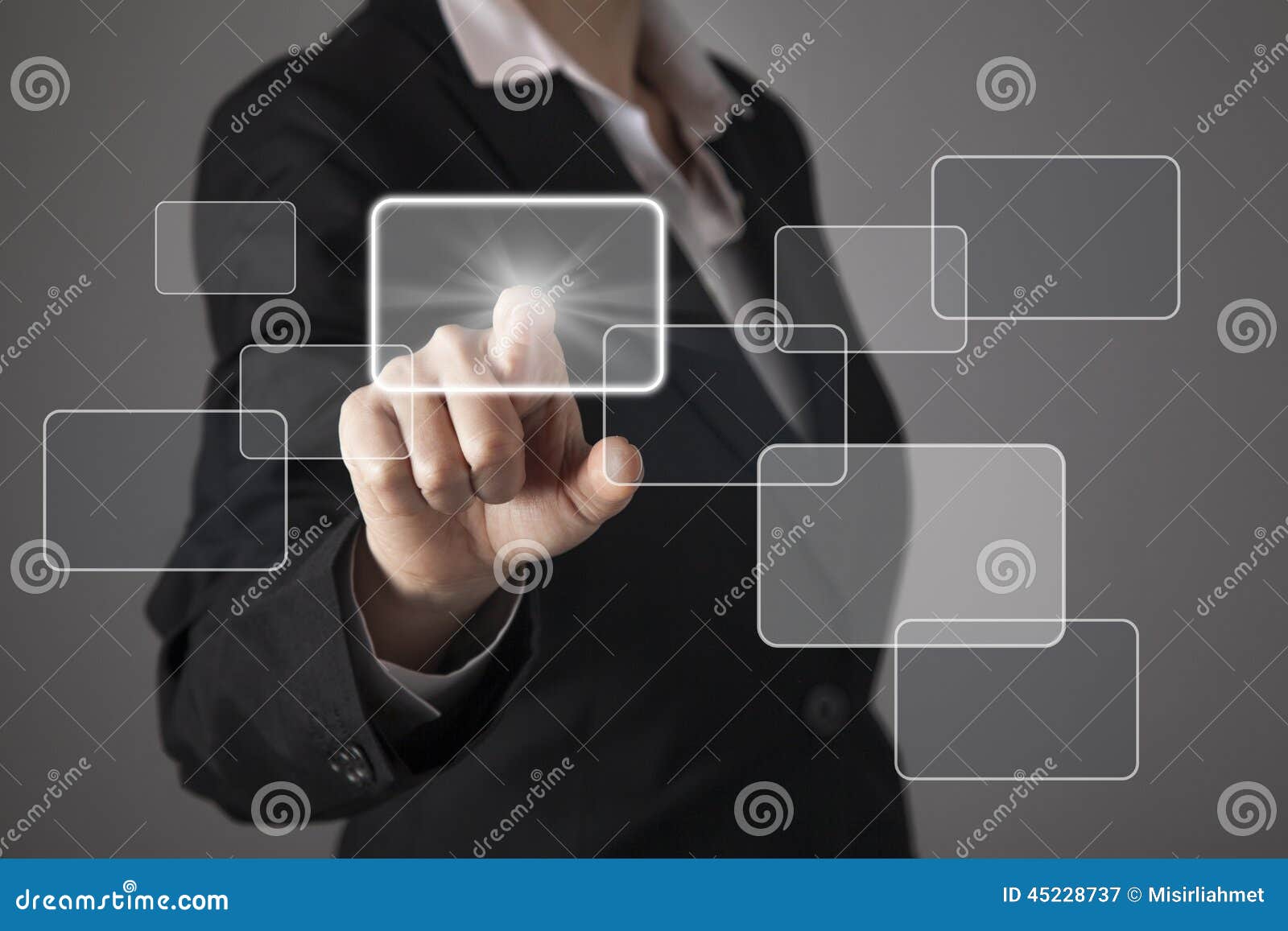Touch Screen stock image. Image of closeup, display, choice - 45228737