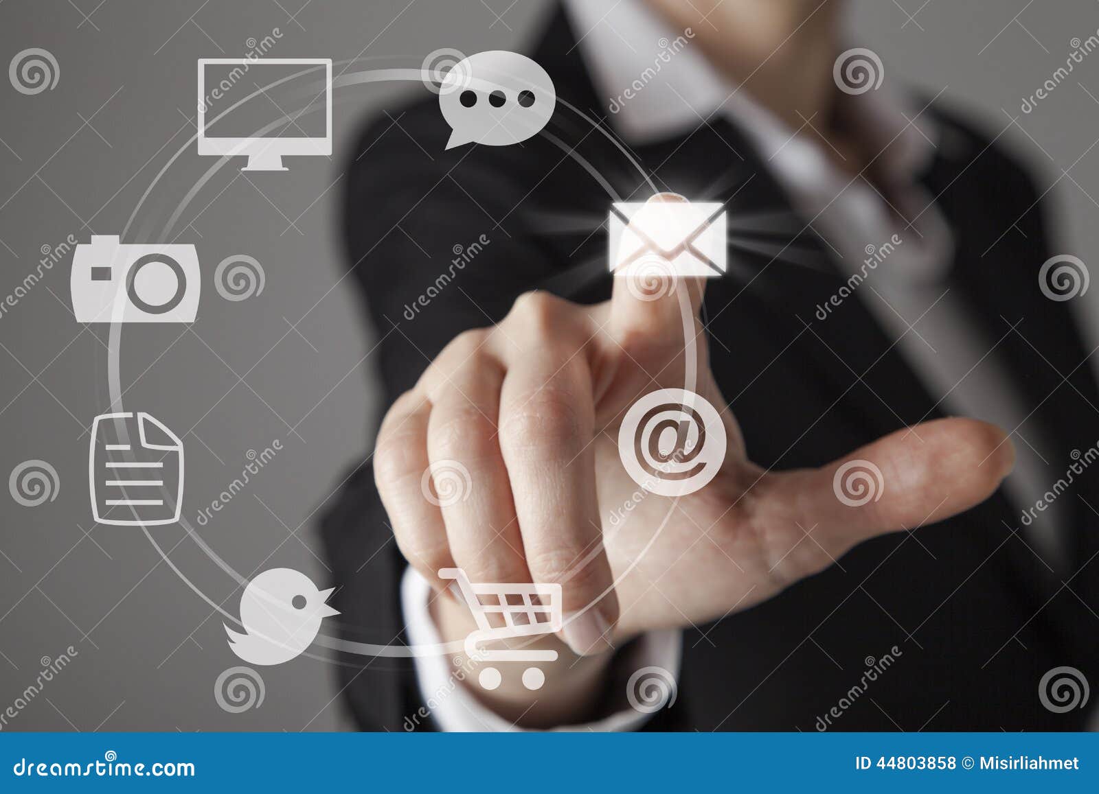 Touch screen concept stock photo. Image of computing - 44803858