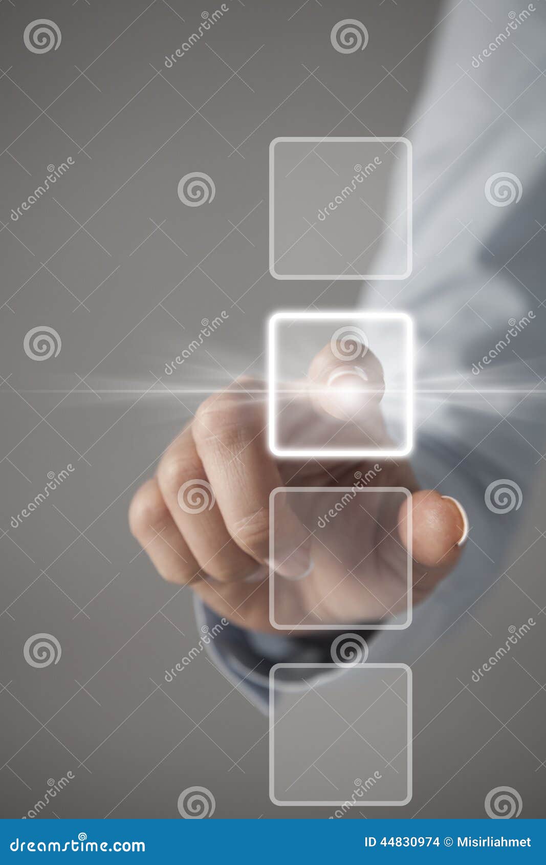 Touch screen concept stock photo. Image of icon, person - 44830974