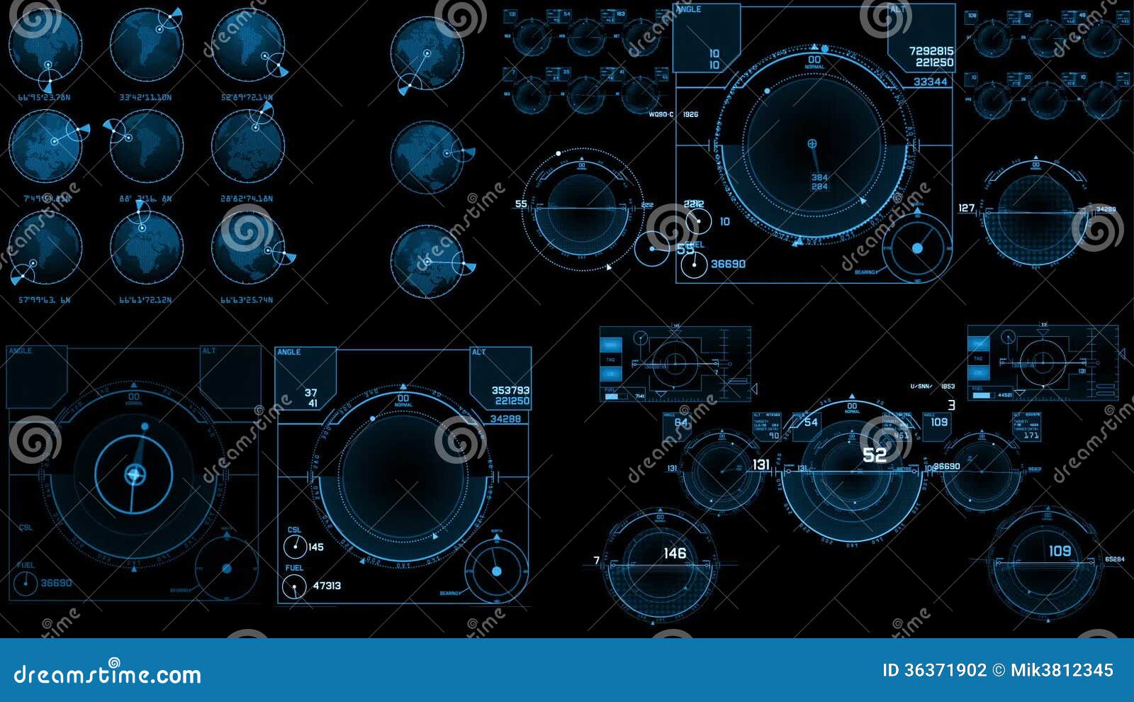 Futuristic Touch Screen