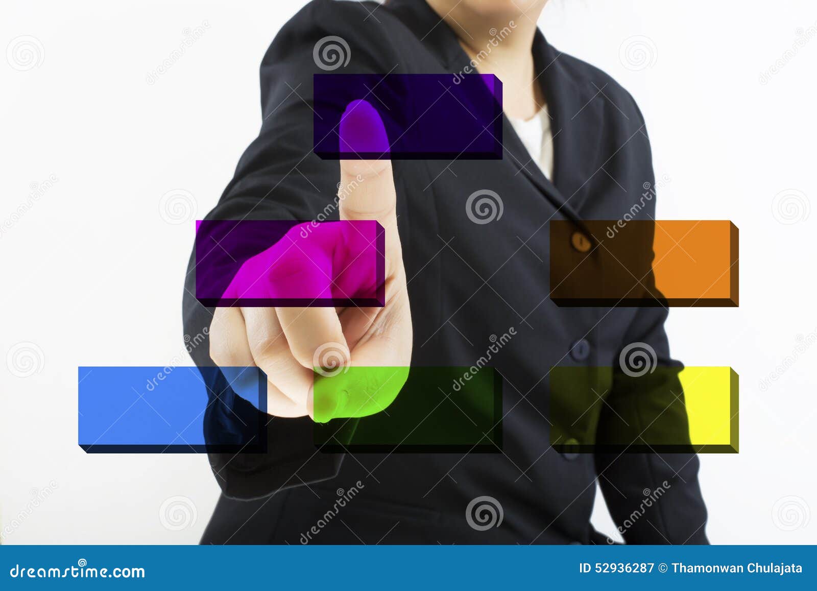 Touch screen stock image. Image of choose, click, digital - 52936287