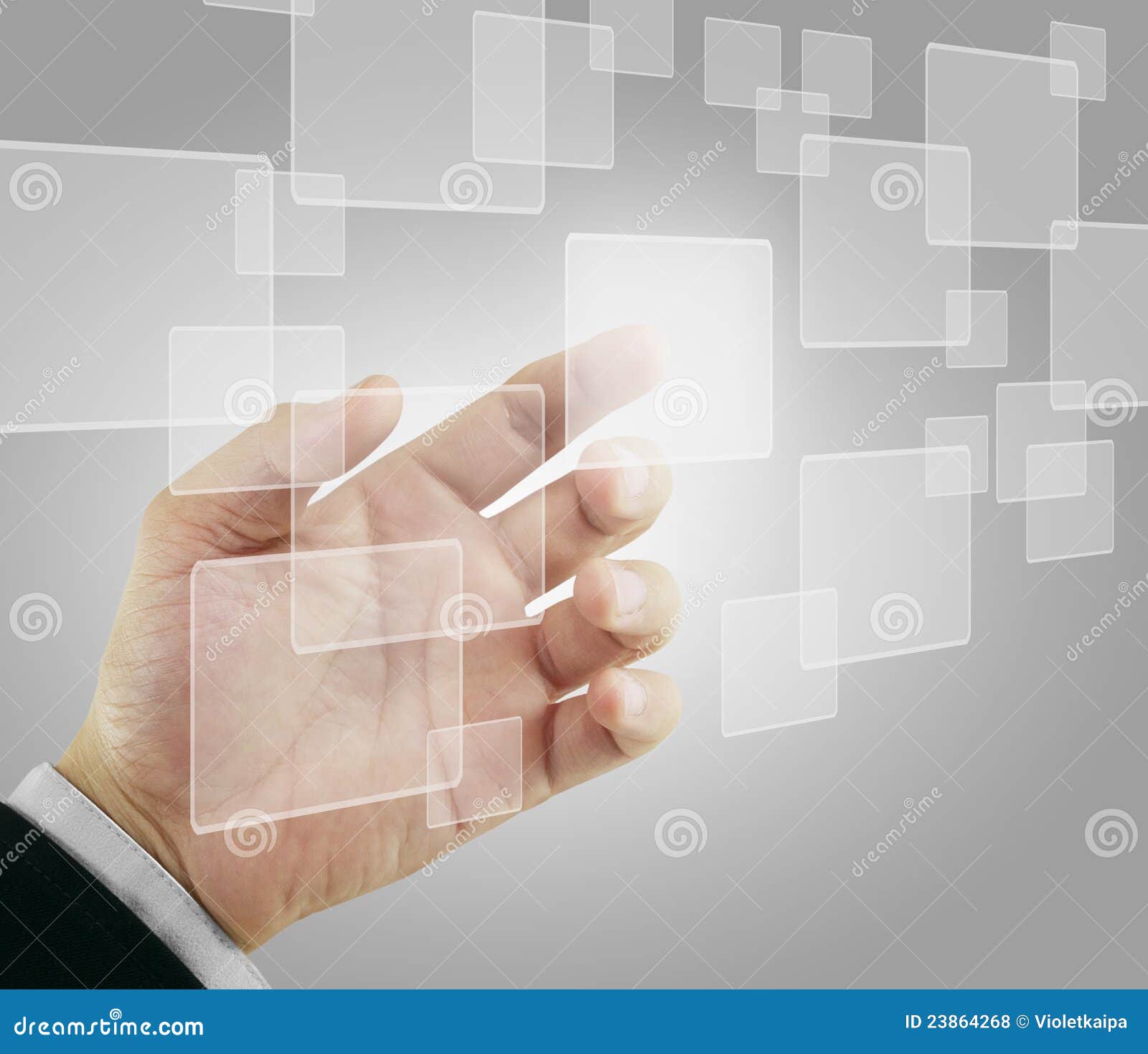 Touch screen interface stock photo. Image of innovation - 23864268