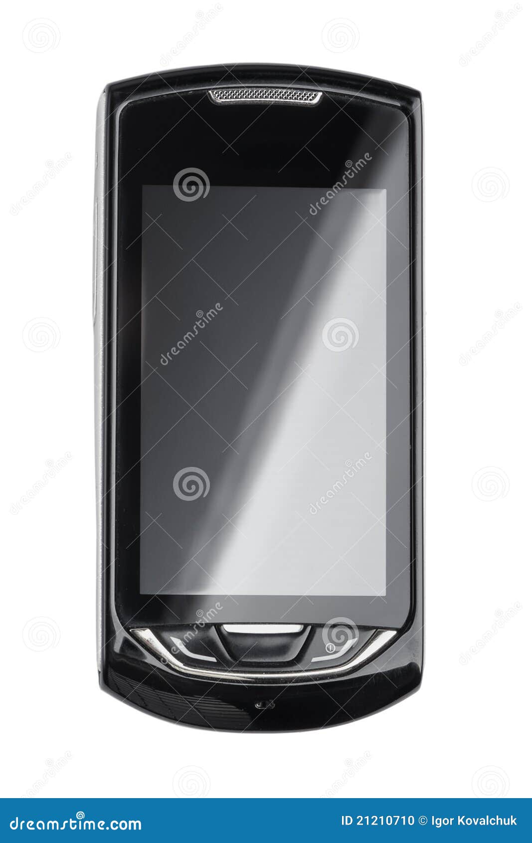 Touch screen mobile phone stock photo. Image of internet - 21210710