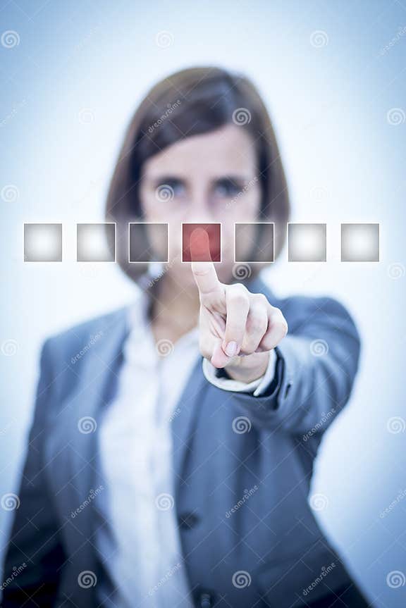 Touch Screen stock photo. Image of innovation, finance - 46507472
