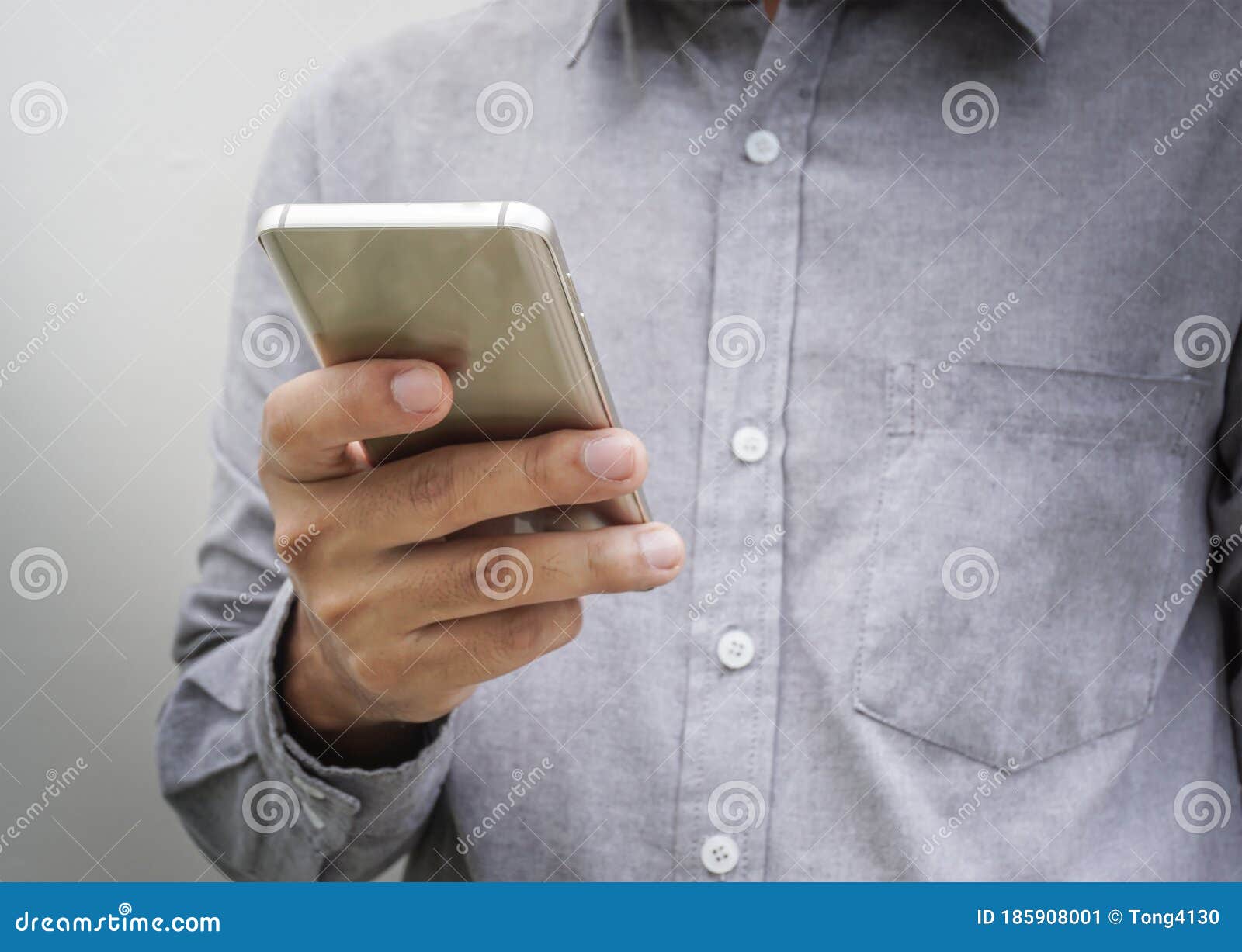 Touch Screen Smartphone, in Hand Stock Image - Image of digital, phone ...