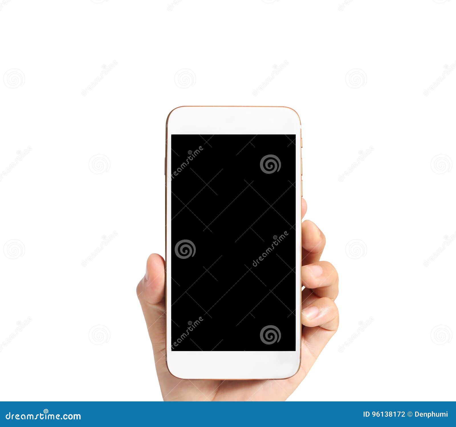 Touch Screen Smartphone in Hand Stock Photo - Image of screen ...