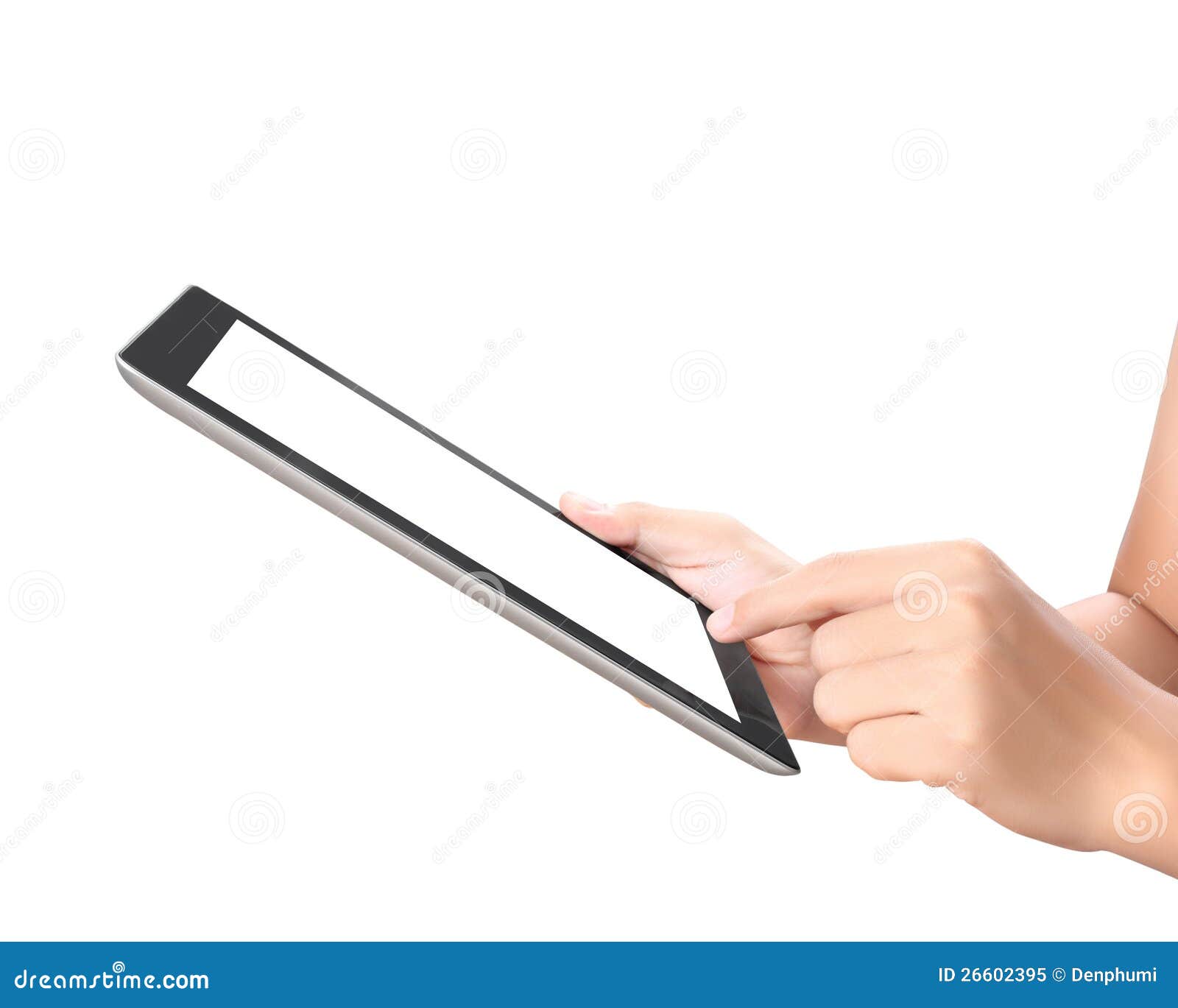 Touch screen tablet stock image. Image of digital, electronic - 26602395