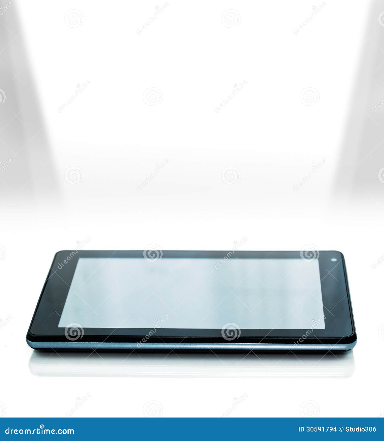 Touch Screen Tablet with Light Stock Photo - Image of notebook, mobile ...