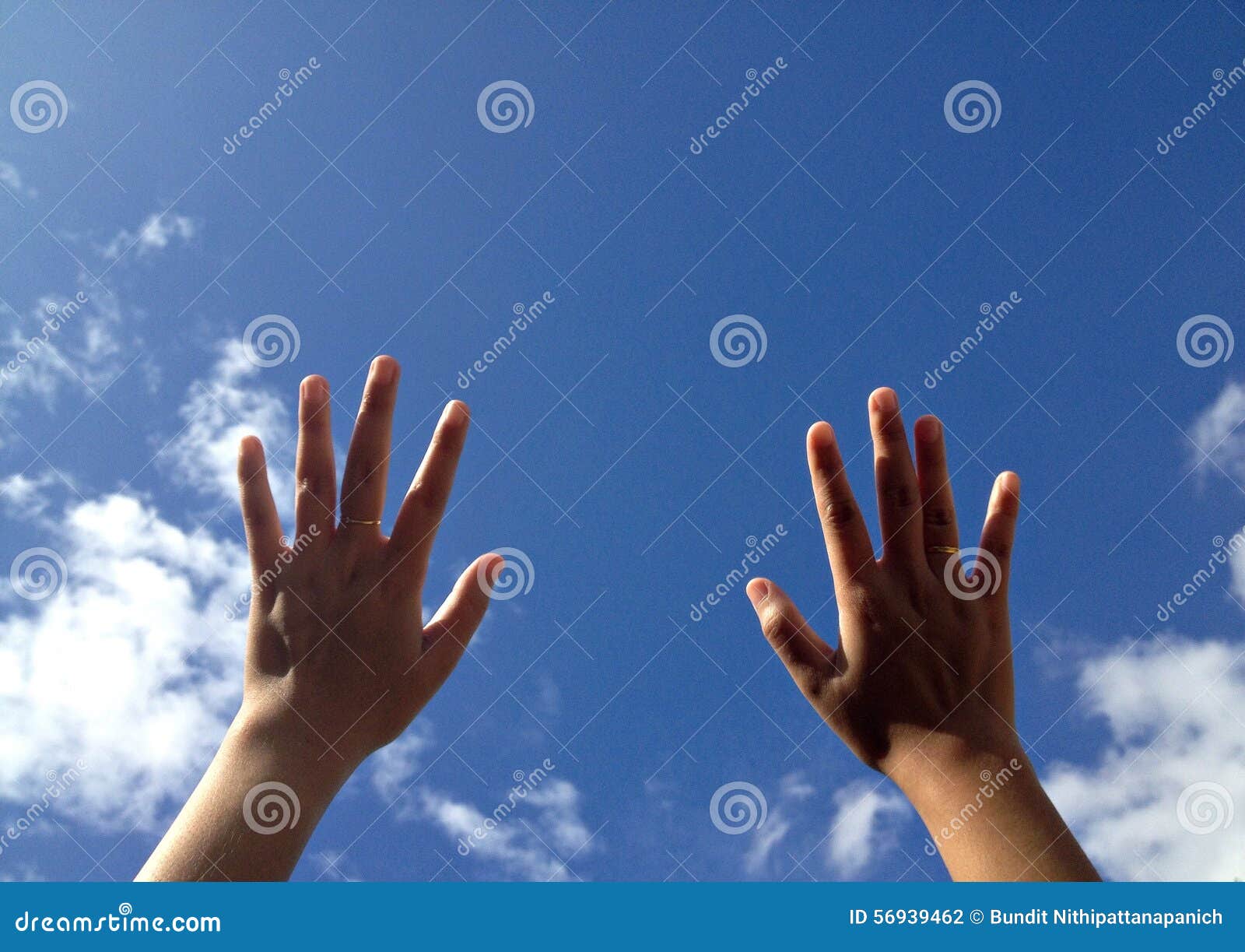 Touch the sky stock photo. Image of bluesky, blue, finger - 56939462