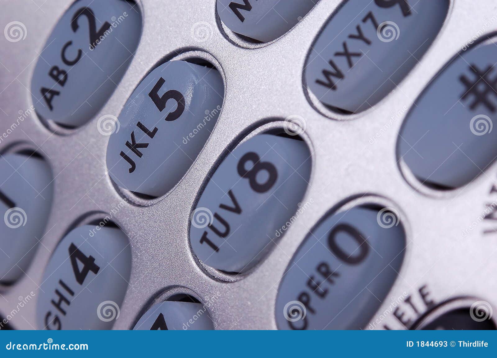 Touch Tone Phone stock image. Image of conversation, tones - 1844693