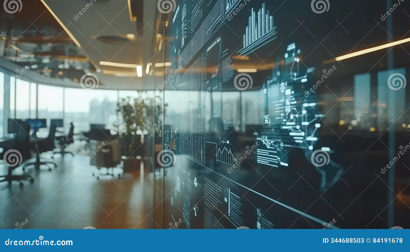 The Touchable Translucent Liquid Crystal Display Screen Inside the ...