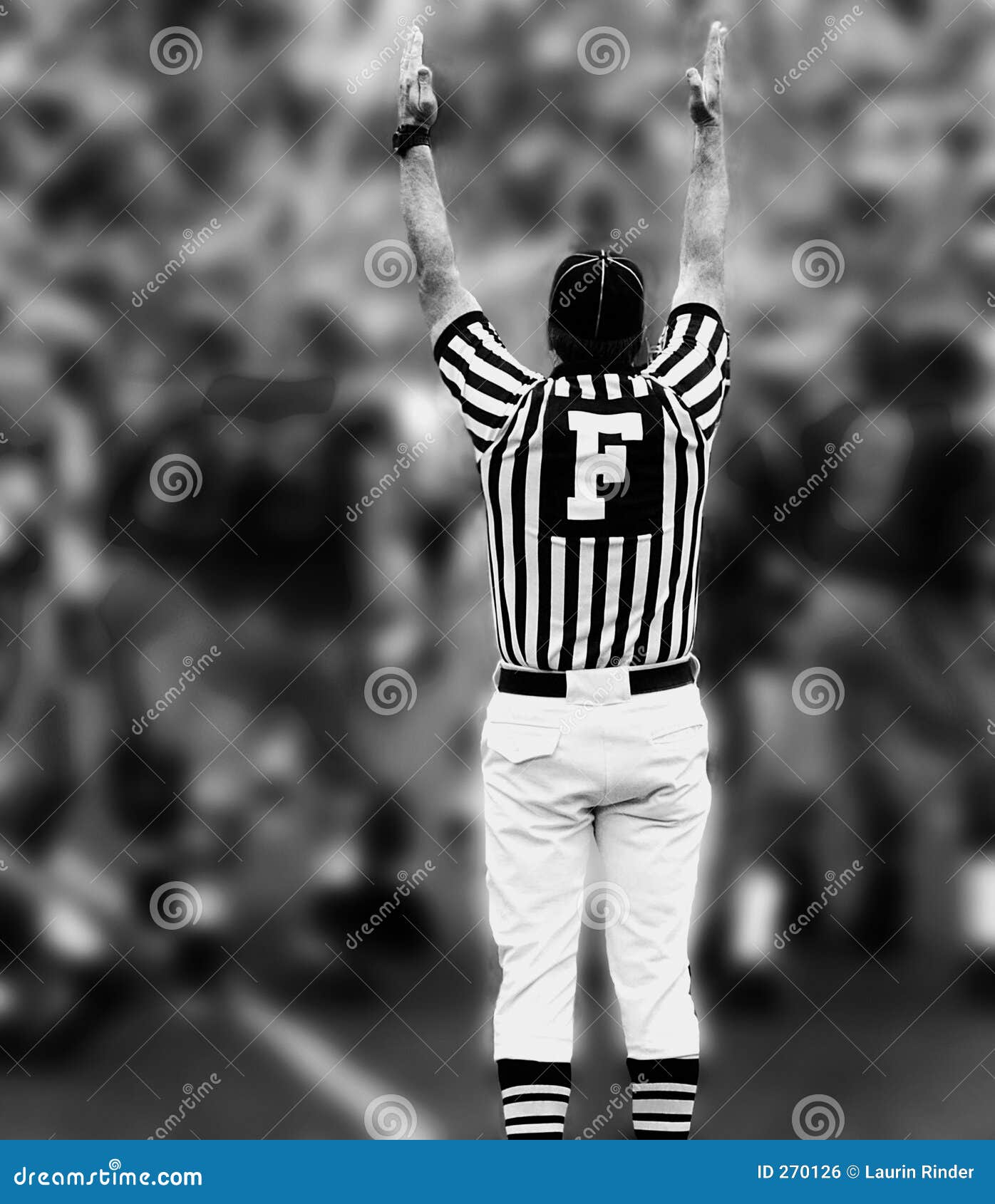 Touchdown BW stock photo. Image of energy, team, white - 270126