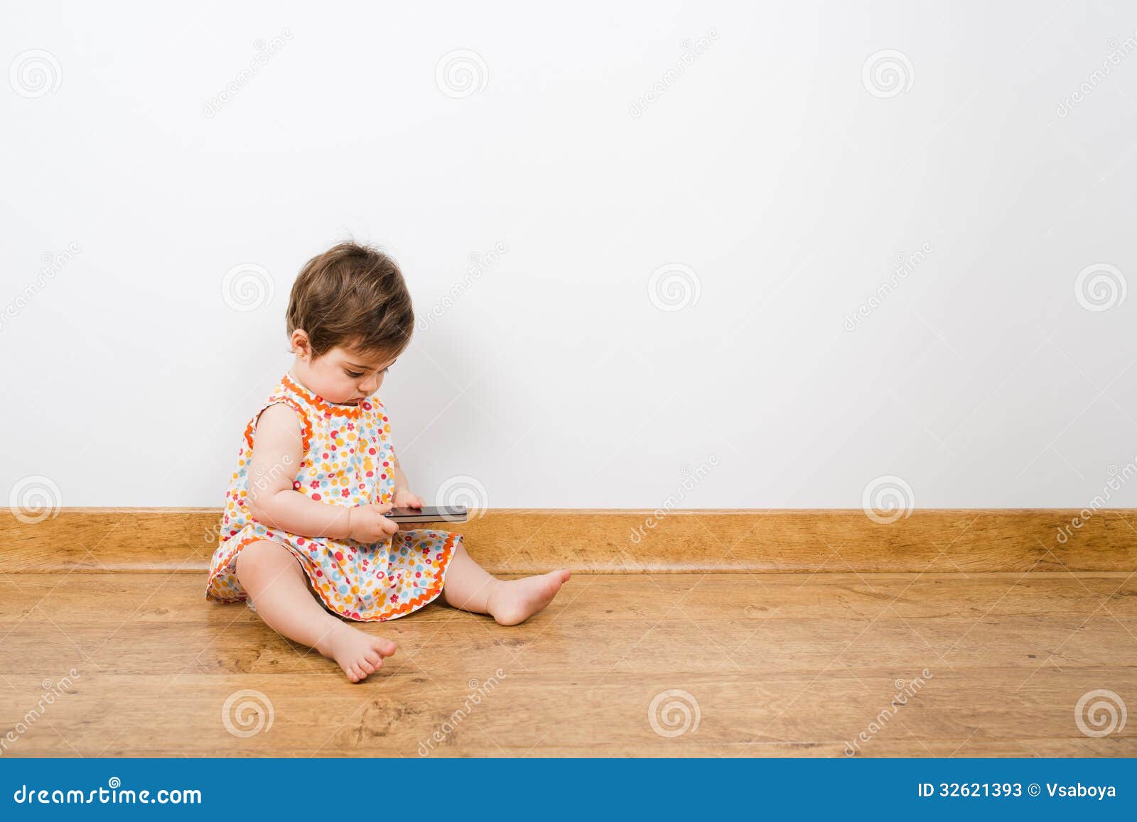 Touching daddy phone stock image. Image of concentration - 32621393