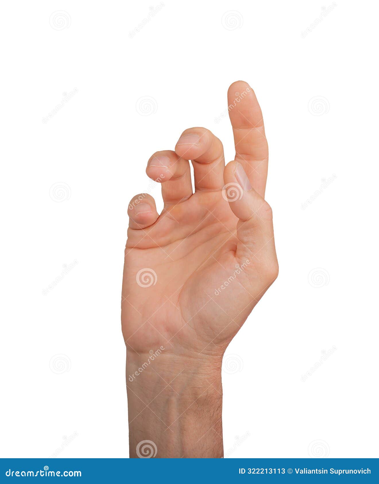 Touching Finger Pointing, Hand Gesturing. Clicking Index Finger , Arm ...