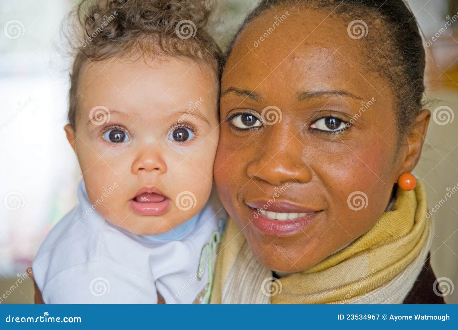 Touching..... Mother and Child. Stock Image - Image of family, babe ...