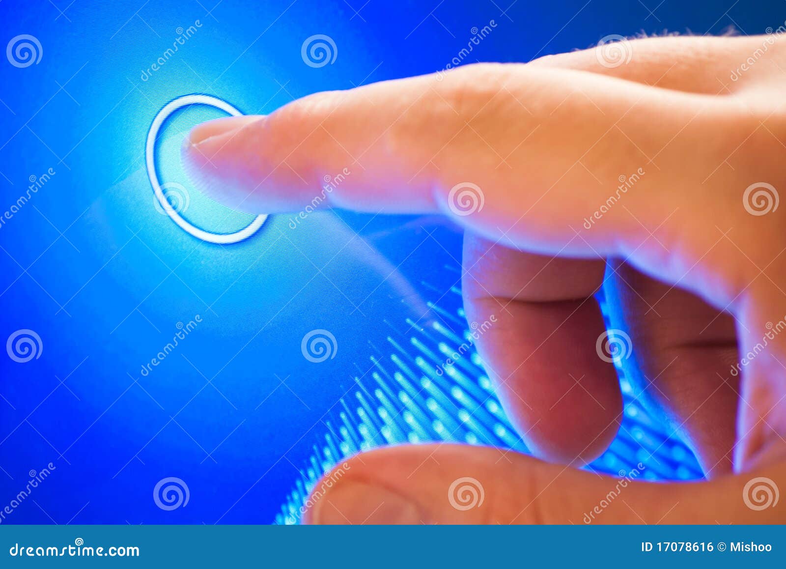 Touching screen stock photo. Image of cyberspace, click - 17078616