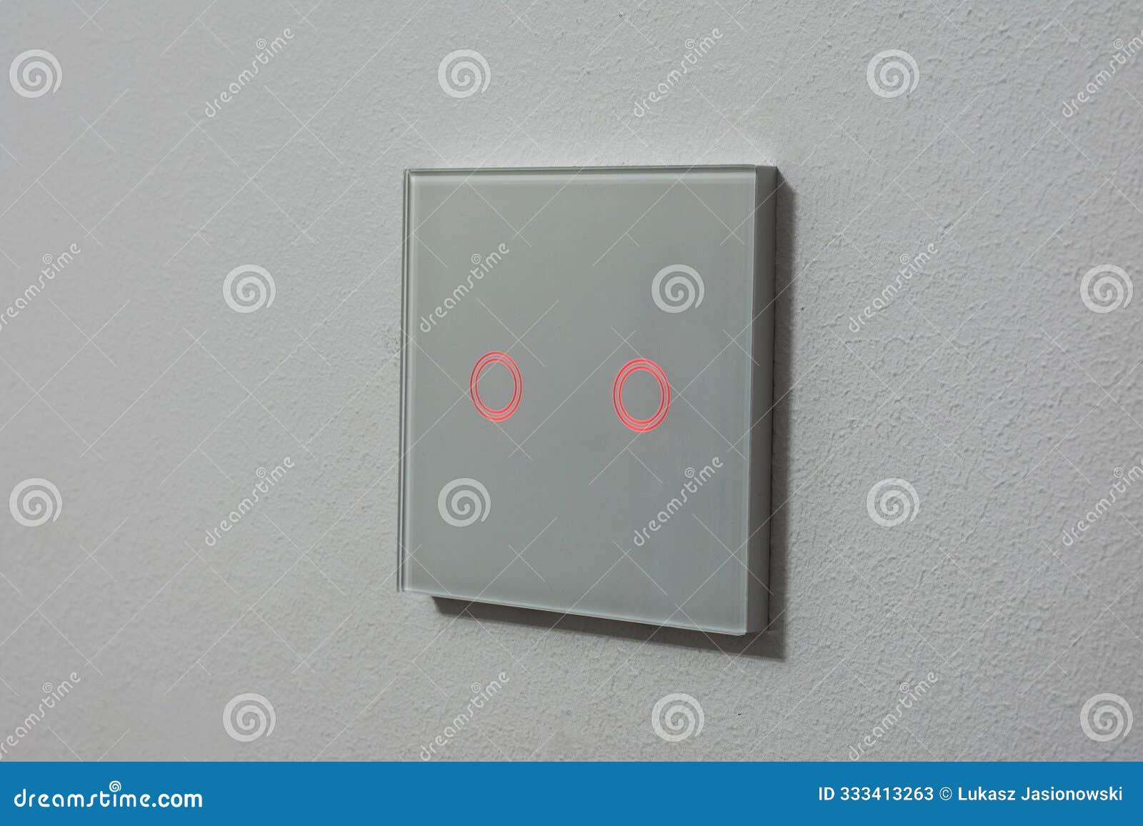 Touchless Glass Light Switch with LED Indicators for Smart Home ...