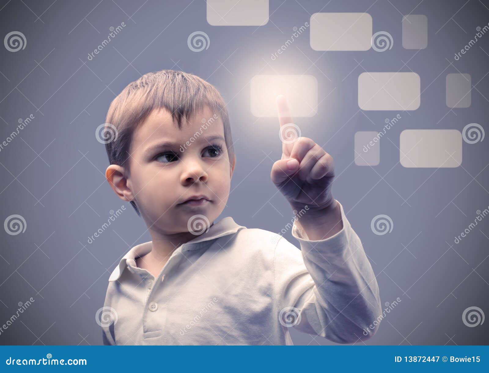 Touchscreen stock image. Image of young, caucasian, press - 13872447