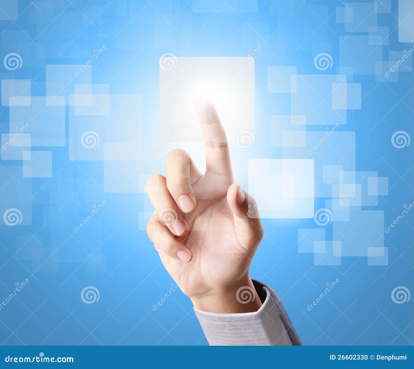 Touchscreen button stock illustration. Illustration of digital - 26602330