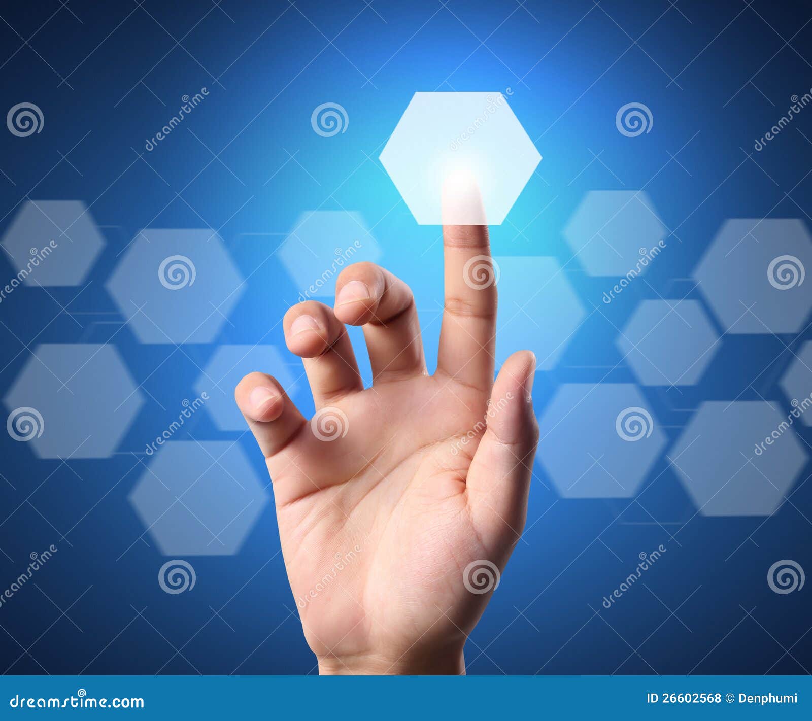 Touchscreen button stock illustration. Illustration of navigation ...