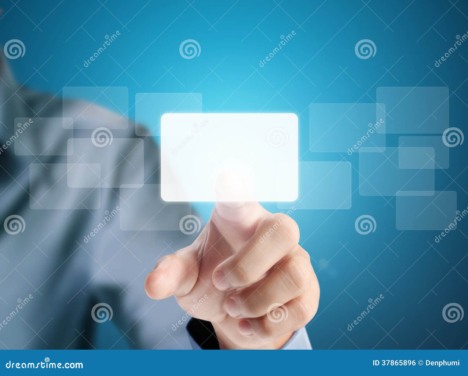 Touchscreen button stock photo. Image of abstract, hightech - 37865896