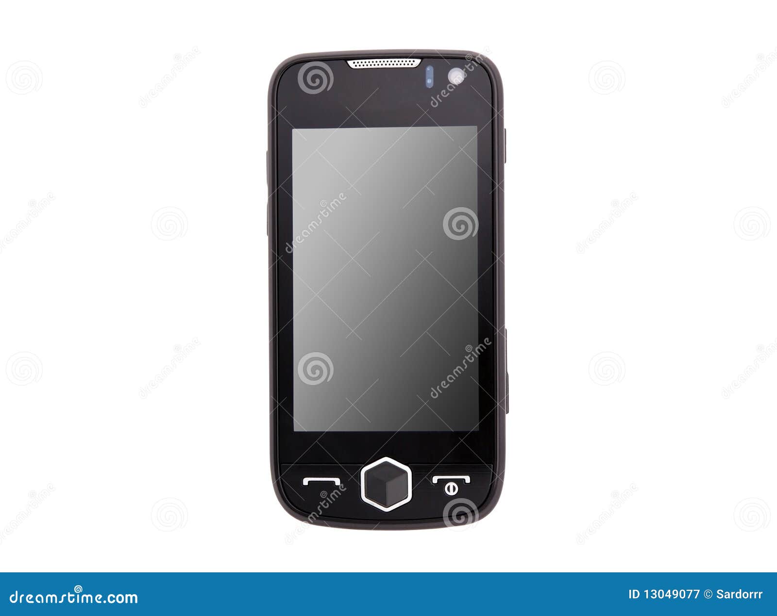 Touchscreen Cellular Mobile Phone Stock Image - Image of closeup ...