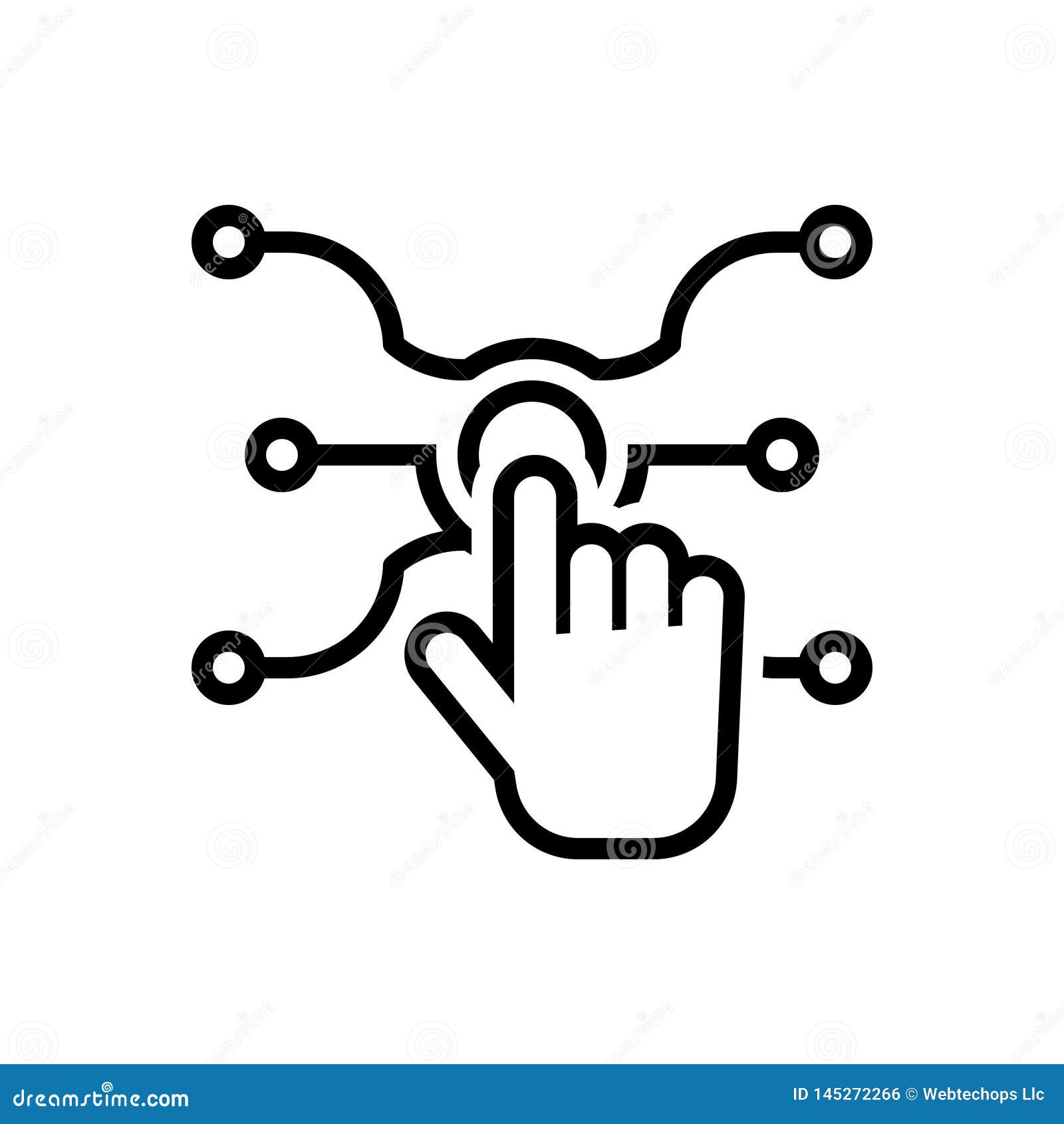 Tech Finger Stock Illustrations – 24,851 Tech Finger Stock ...