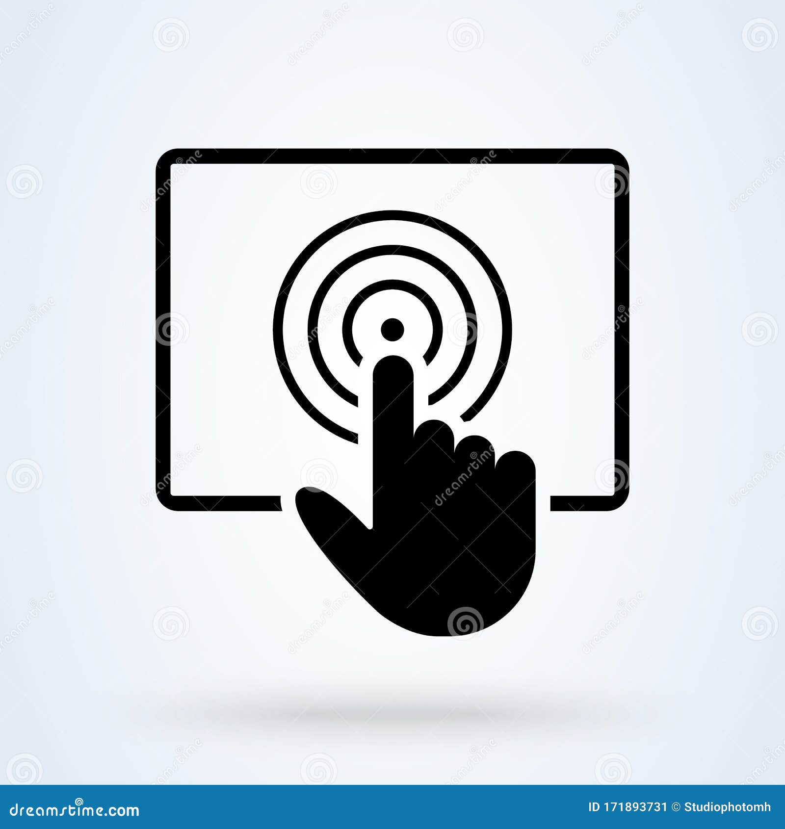 Touchscreen, Touch Gesture Icon. Digital Interaction Symbol. Finger ... Touchscreen, Touch Gesture Icon. Digital Interaction Symbol. Finger ...