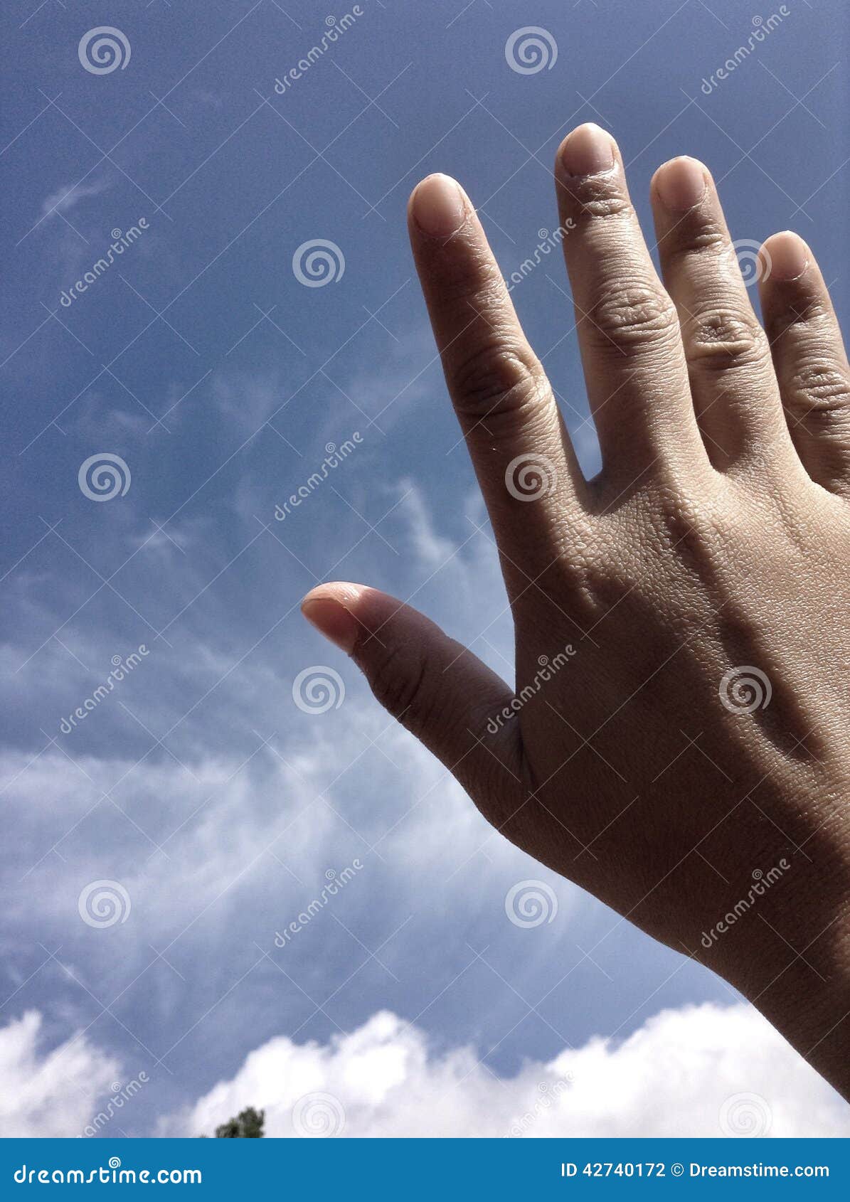 Touchsky editorial photography. Image of light, touchsky - 42740172