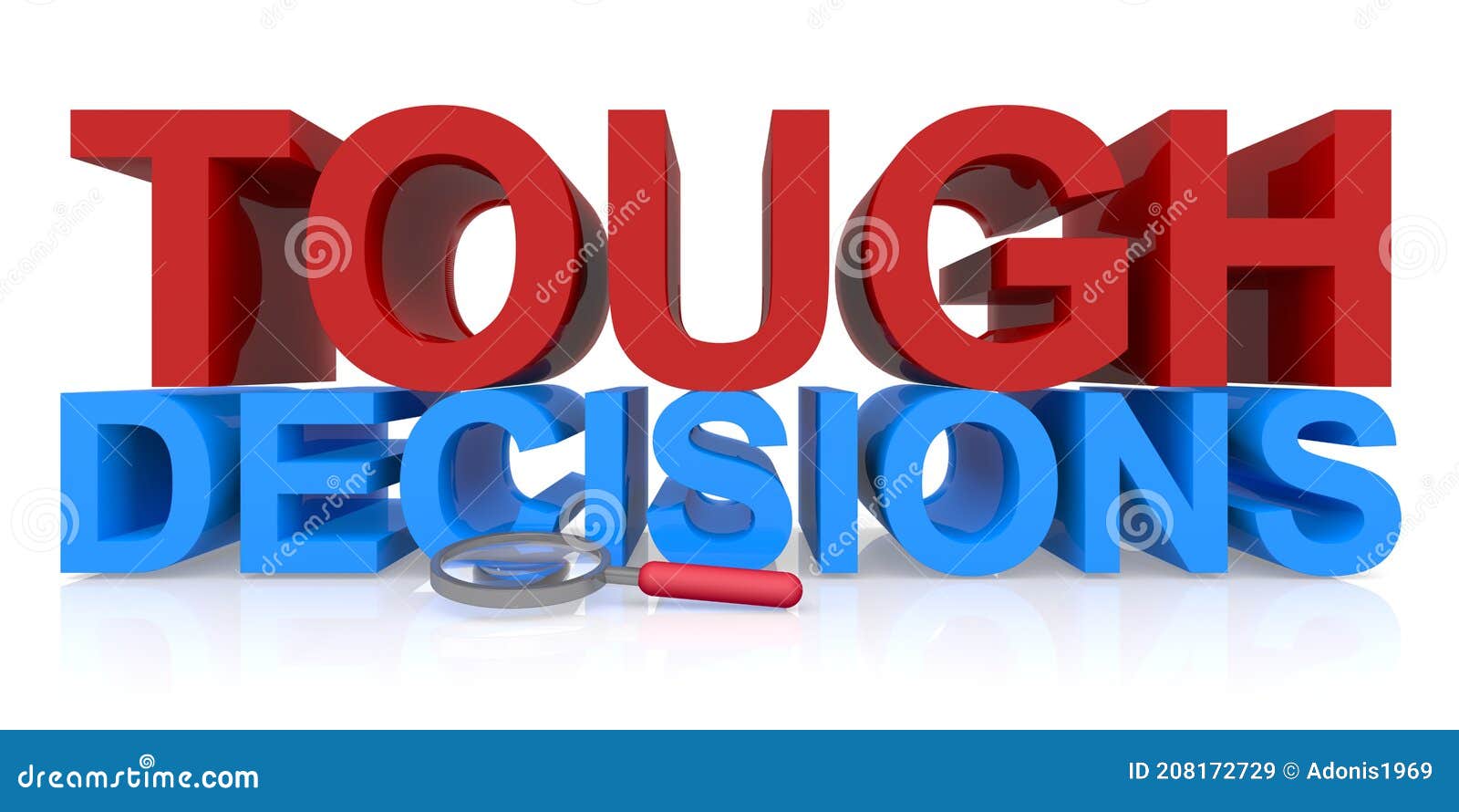 Tough decisions on white stock image. Image of cloud - 208172729