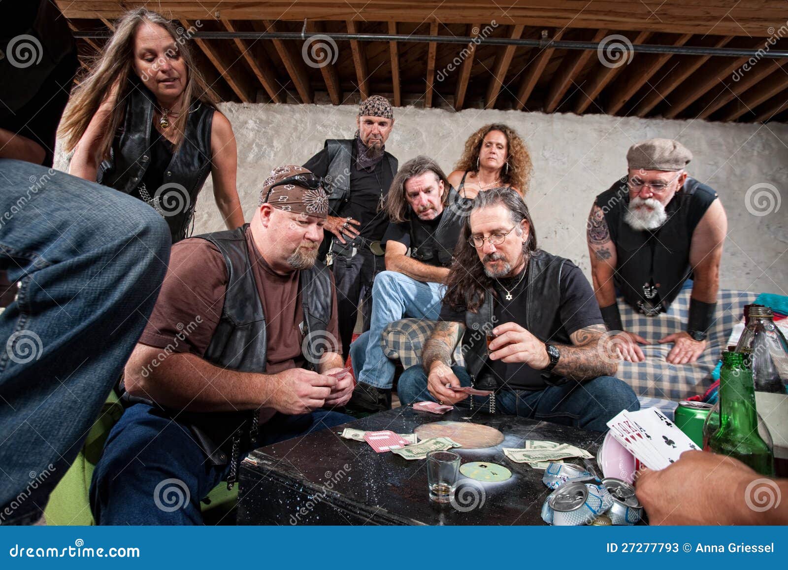 Tough Gang Playing Cards stock image. Image of jacket - 27277793