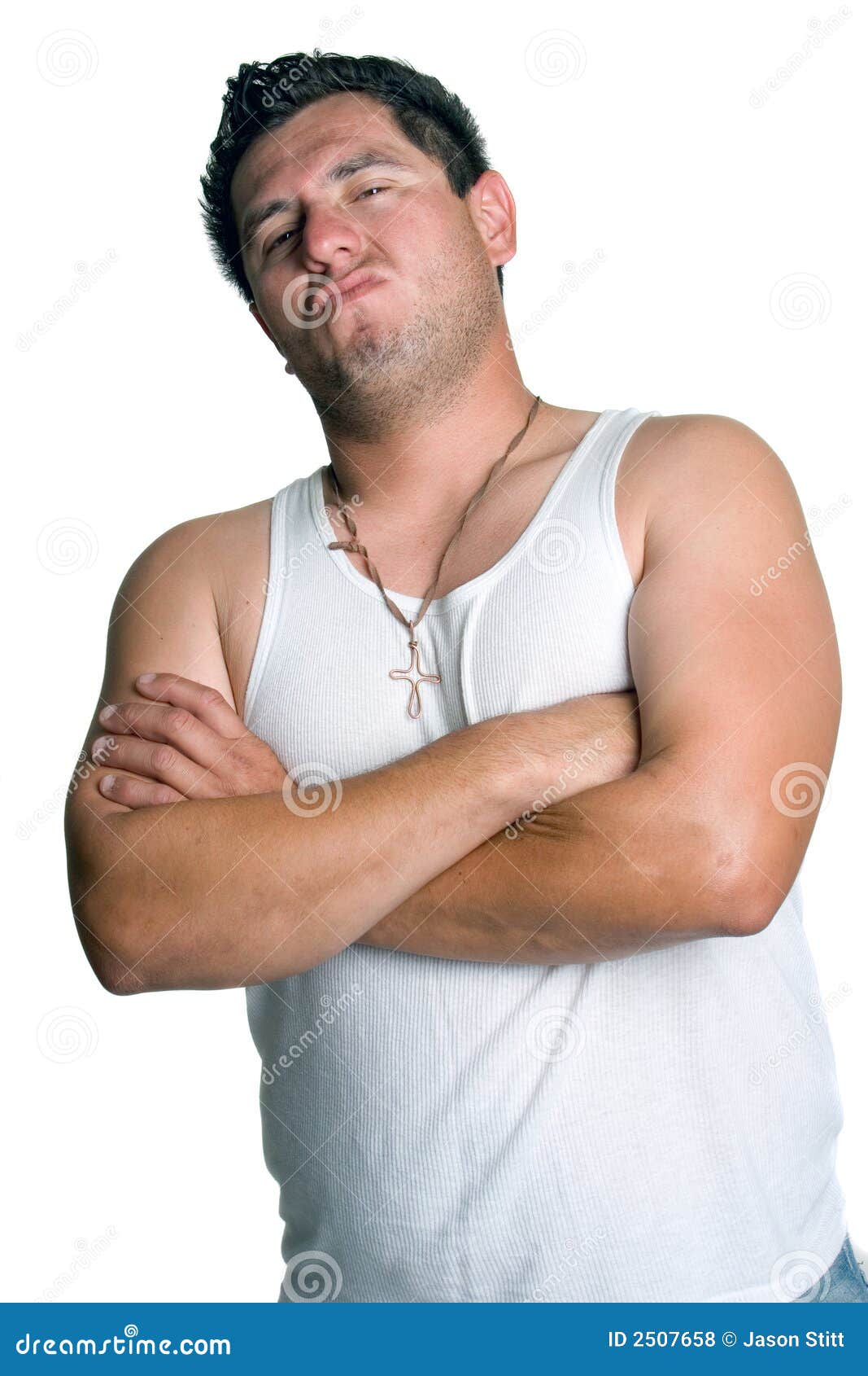 Tough Guy stock photo. Image of isolated, teenager, teen - 2507658