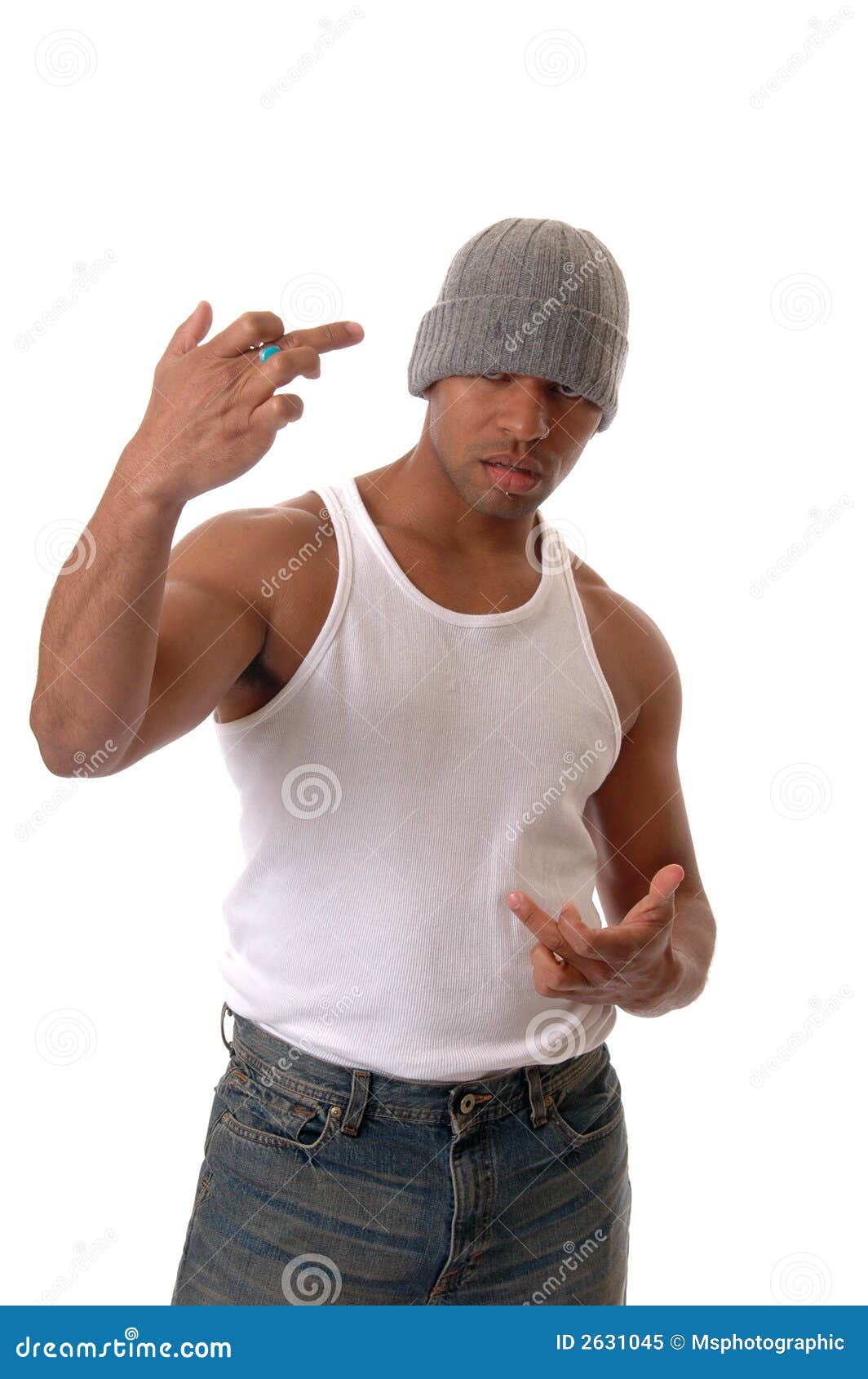 Tough Guy stock image. Image of hands, american, tough - 2631045