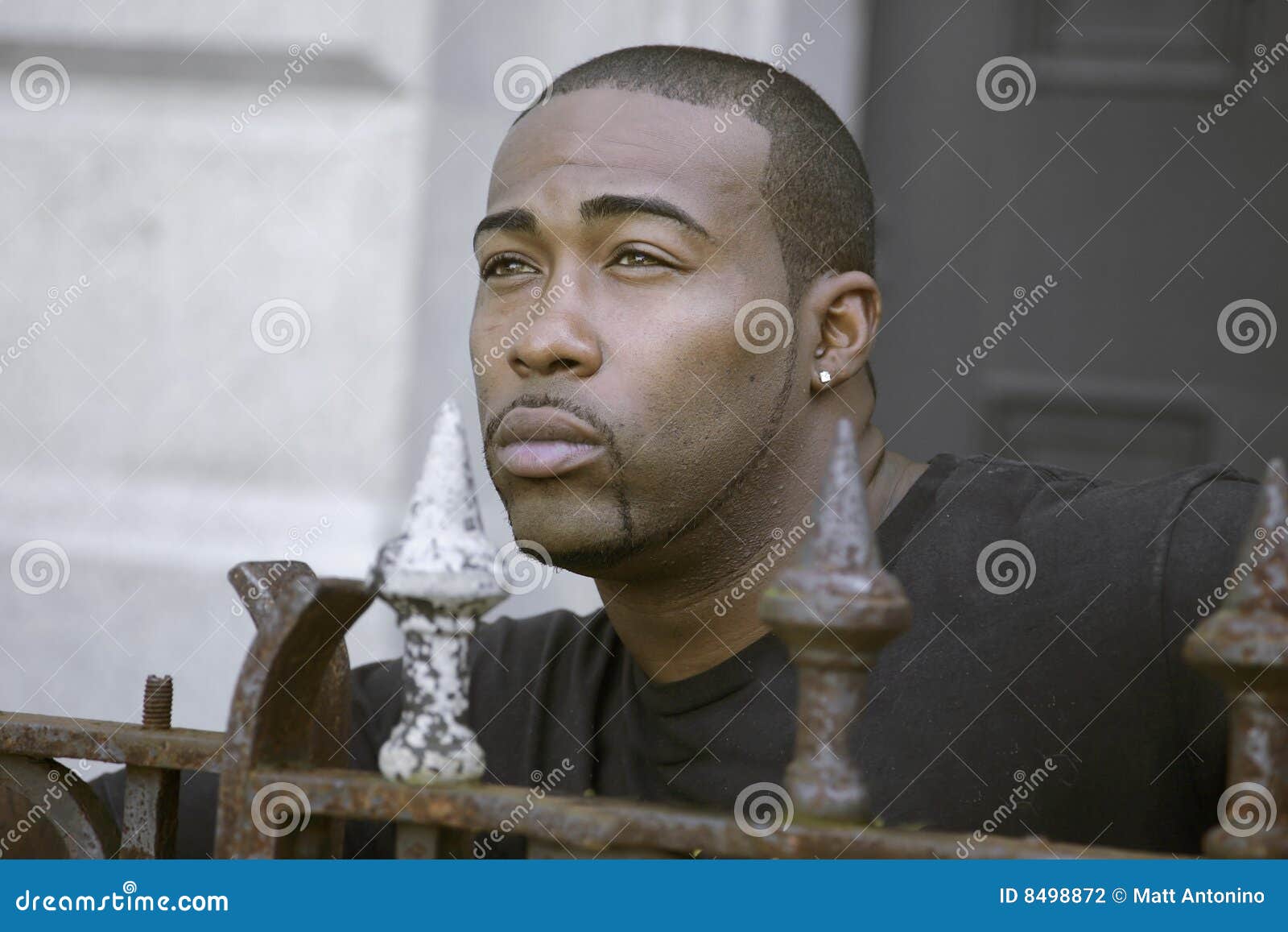 Tough guy portrait stock photo. Image of serious, male - 8498872