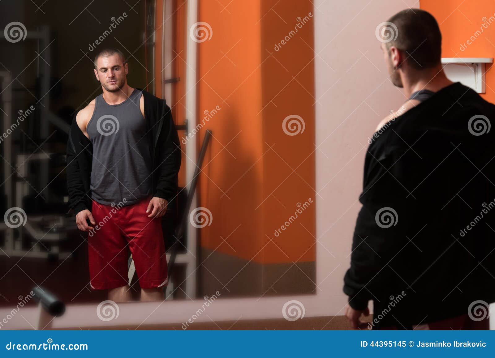 Tough Guy stock image. Image of muscle, exercise, aerobics - 44395145