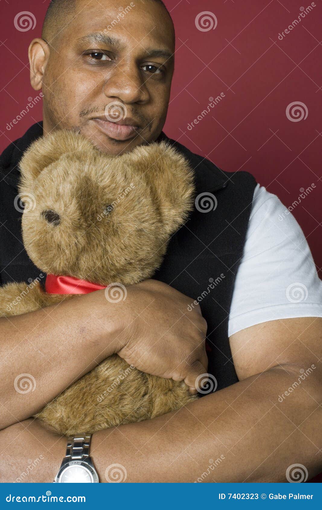 Tough Guy with a Soft Heart Stock Image - Image of strong, tender: 7402323