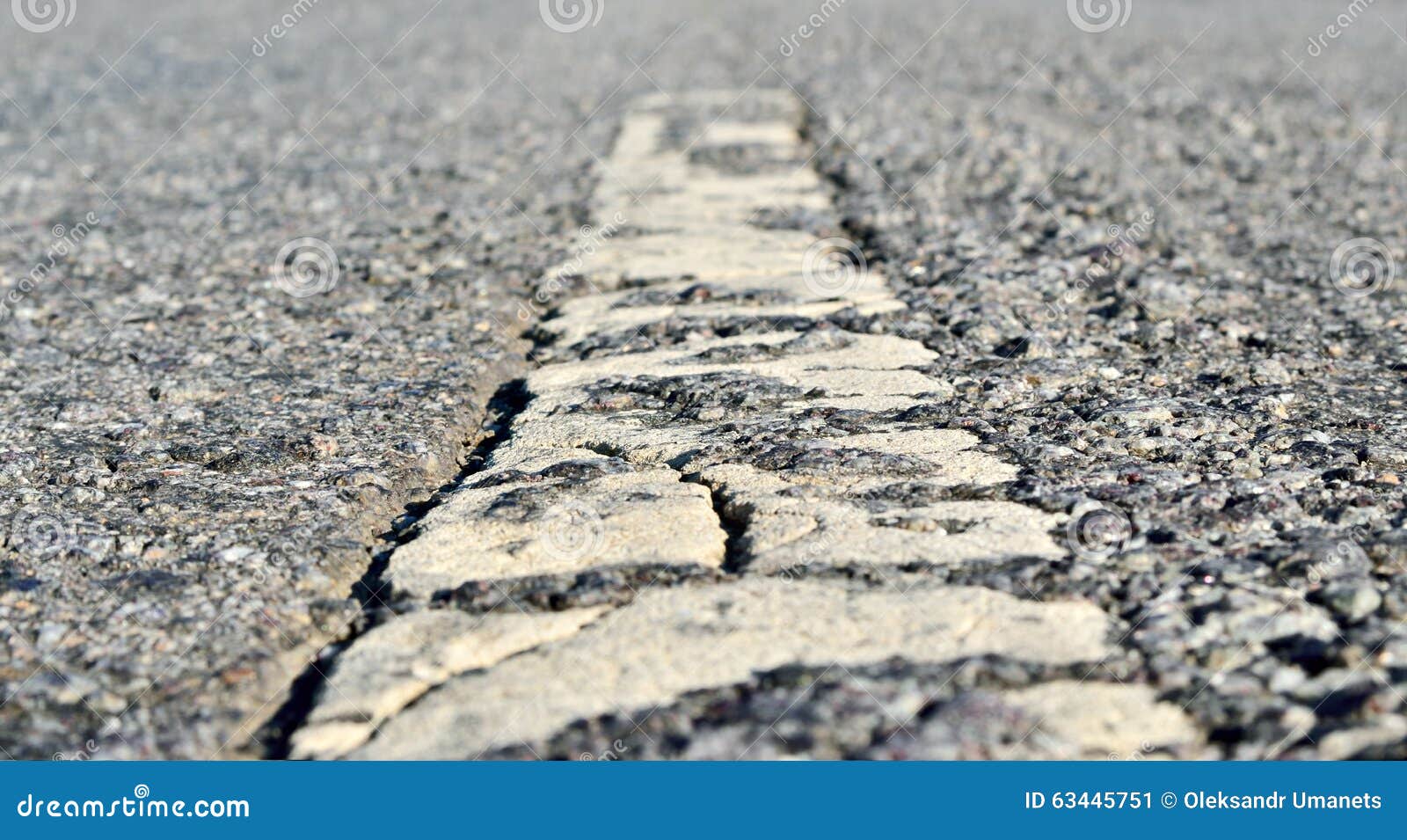 Tough, Hard Asphalt Road, As a Way of Civilization Stock Image - Image ...