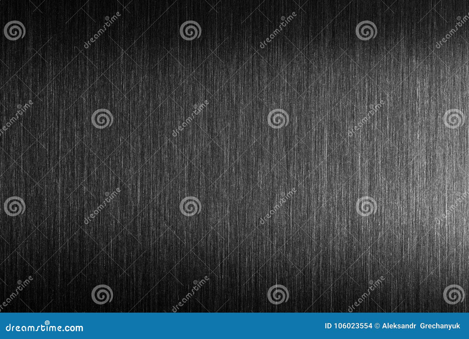 Tough Metal. Brushed Metal with Hard Reflection. Stock Photo - Image of ...
