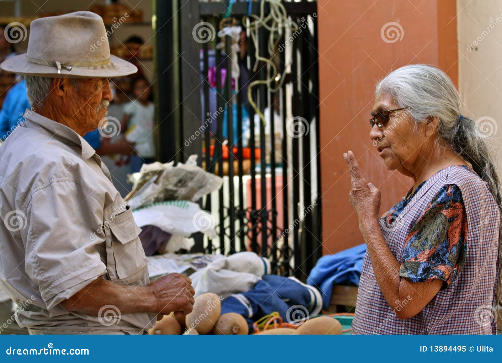 Tough Negotiation at Mexican Market Editorial Image - Image of tough ...