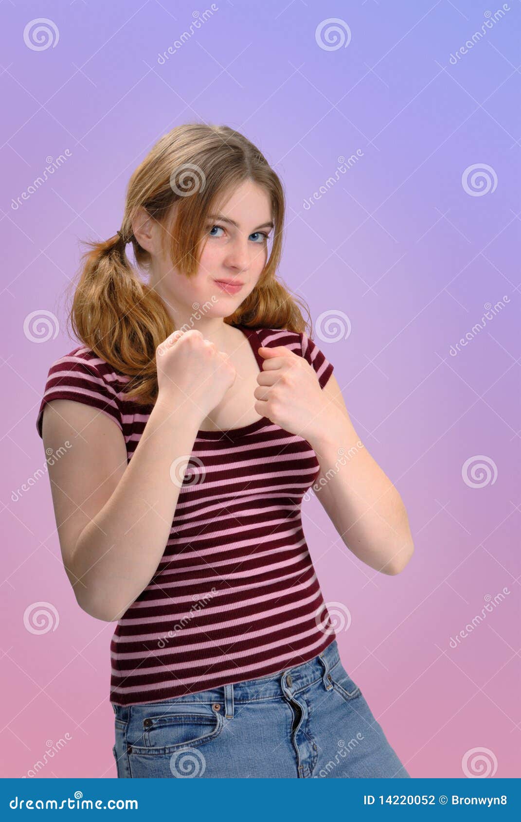 Tough Tomboy stock photo. Image of teen, feisty, attractive - 14220052