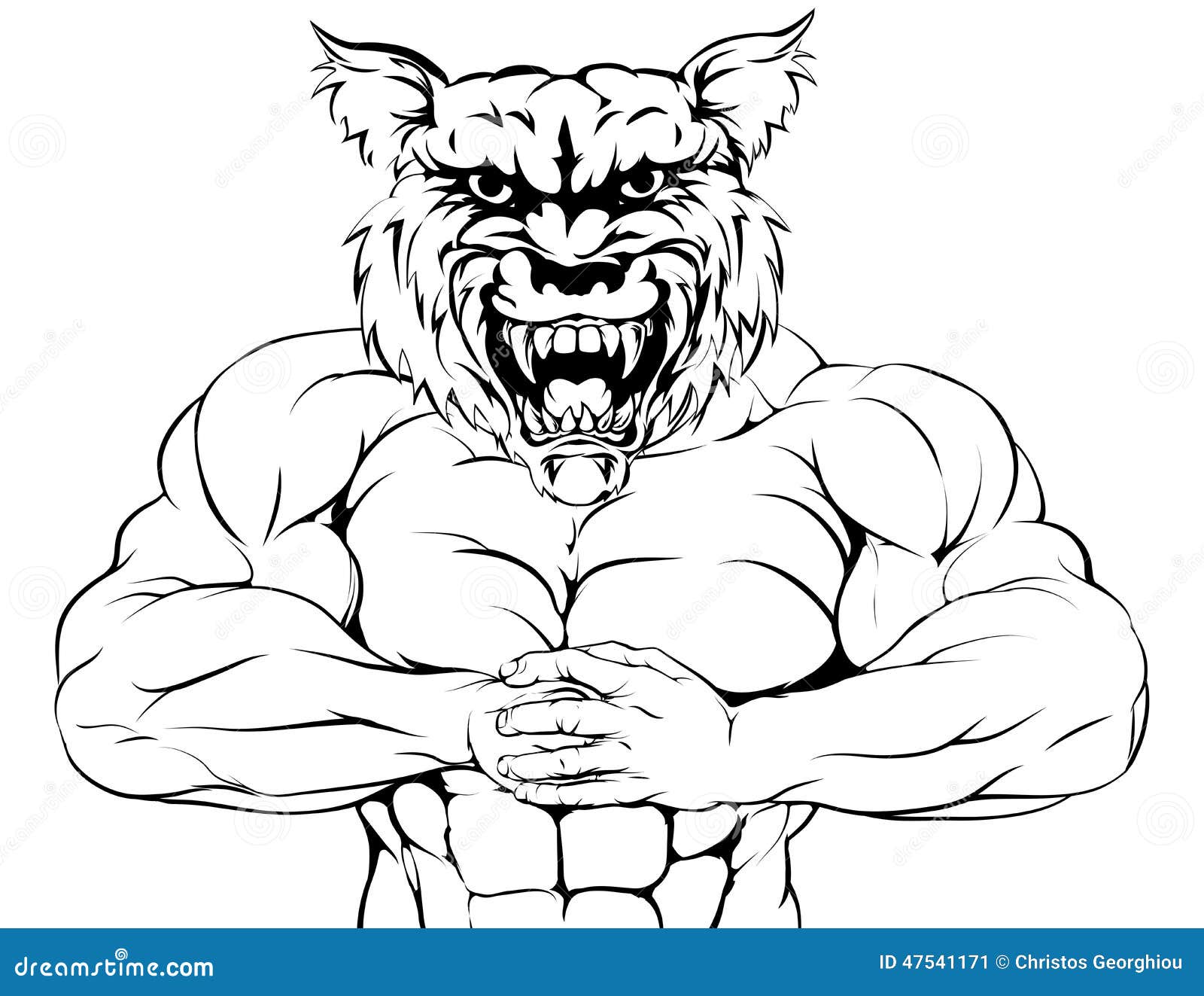Wolf Fighting Coloring Pages