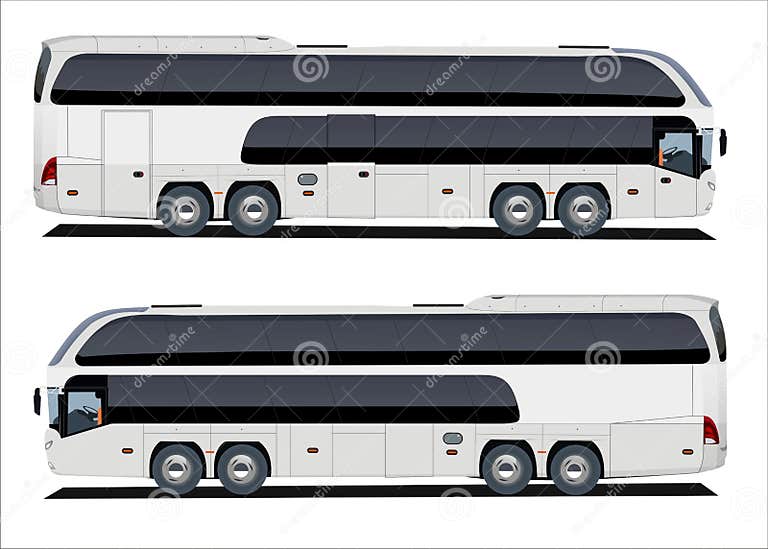 Tour Bus stock vector. Illustration of drive, ride, urban - 11851615