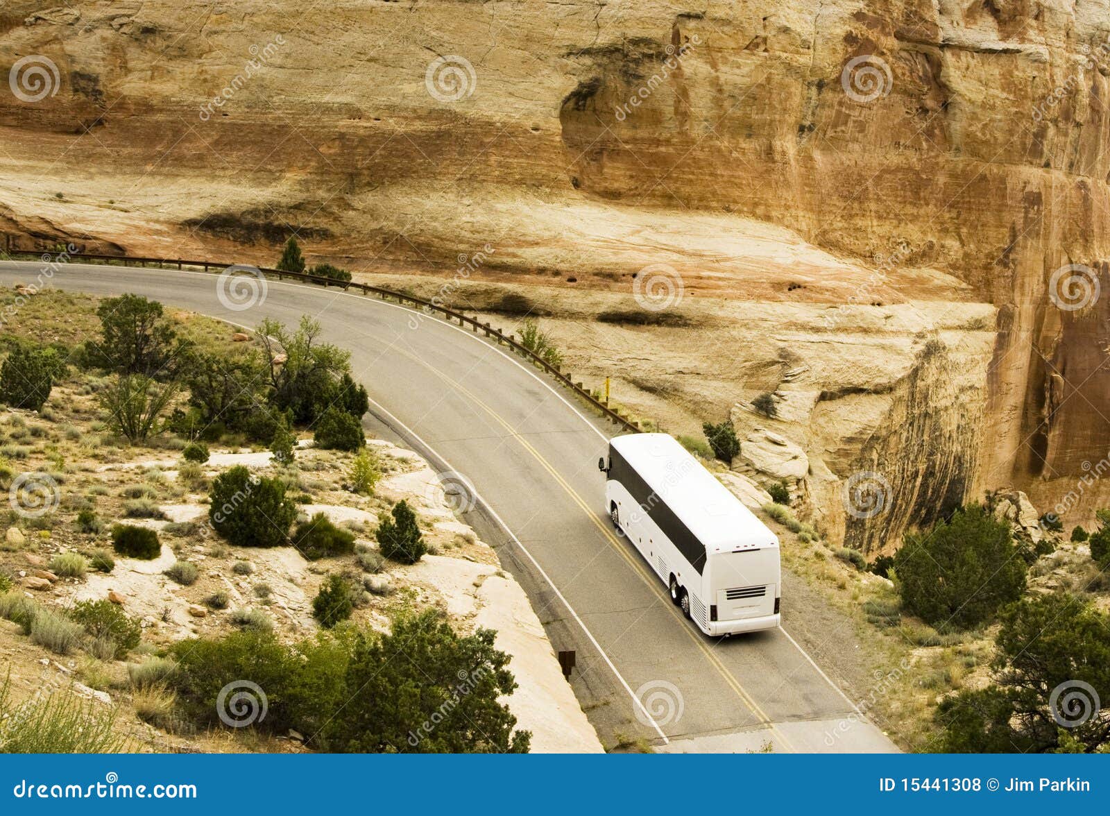 Tour Bus stock photo. Image of transportation, outdoors - 15441308