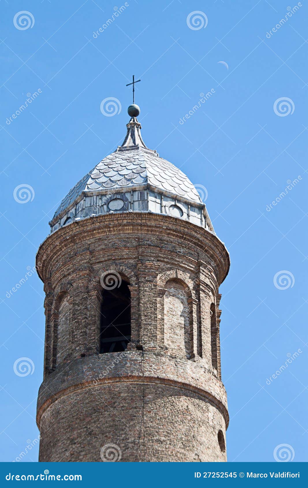 Tour De Bell De La Basilique De San Vitale Image stock - Image du ...