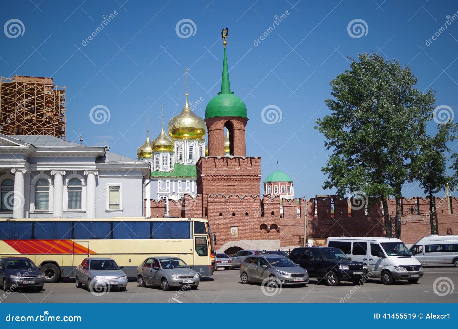 Tour De Porte De Tula Kremlin - D'Odoyevsky Image stock éditorial ...