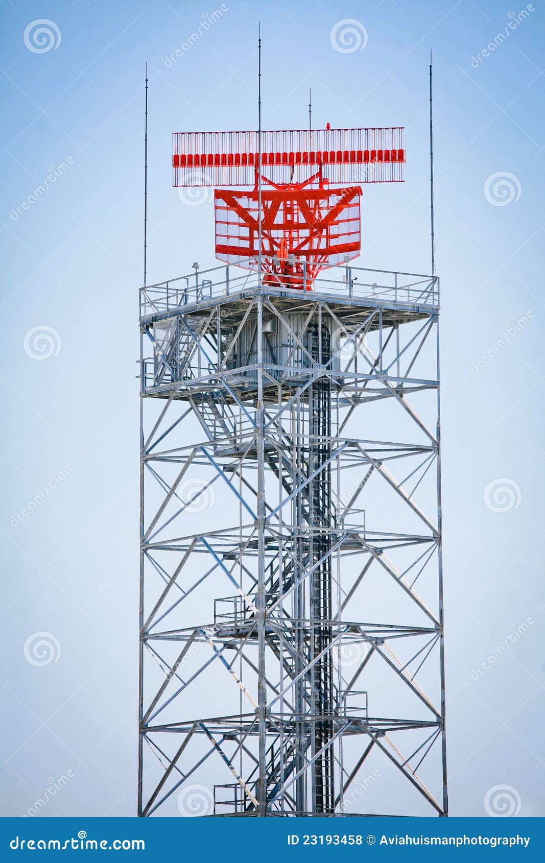 Tour de radar photo stock. Image du cours, balayage, transmissions ...